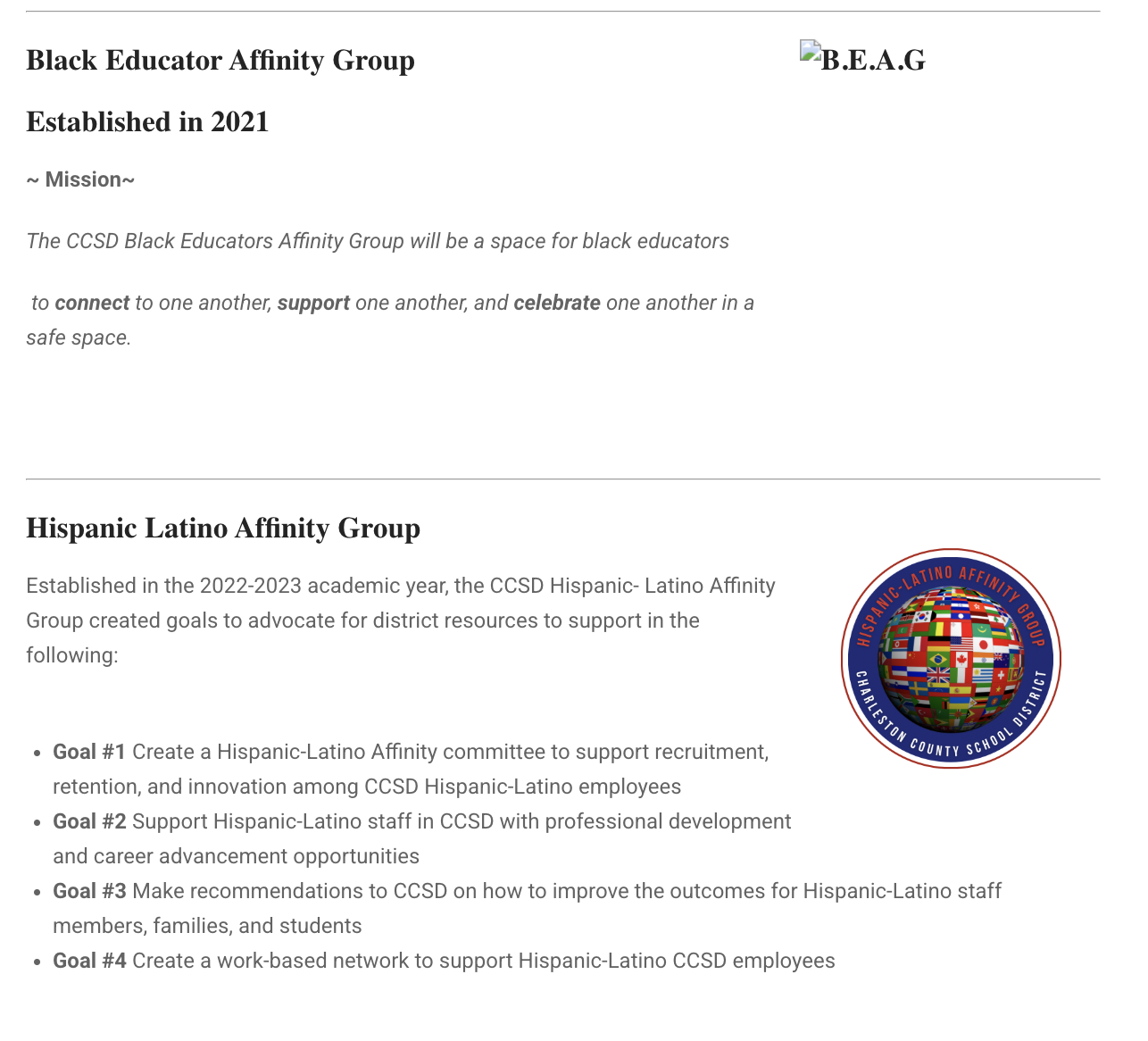 Staff Affinity Groups - Defending Education